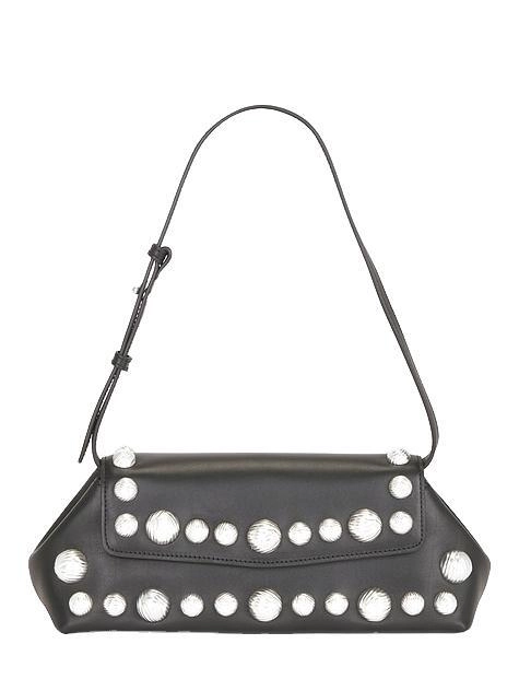 Cult Gaia Gili Embellished Shoulder Bag - Black