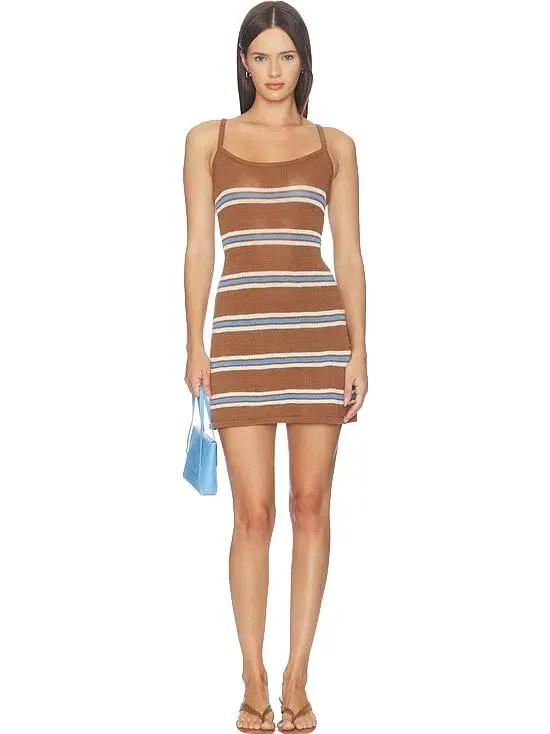 SEROYA Azriel Knit Mini Dress - Multi