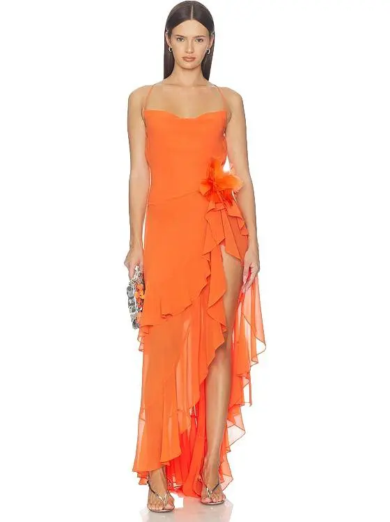 Retrofete Samara Dress - Orange