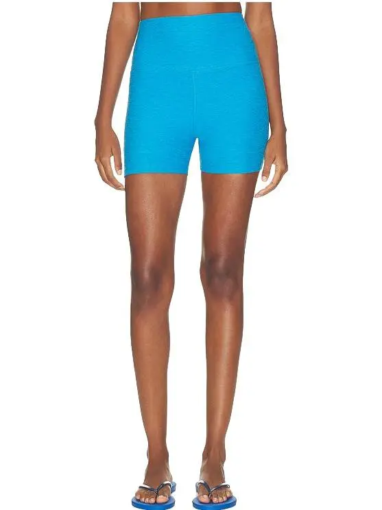 Beyond Yoga Spacedye Keep Pace 3 Short - Blue