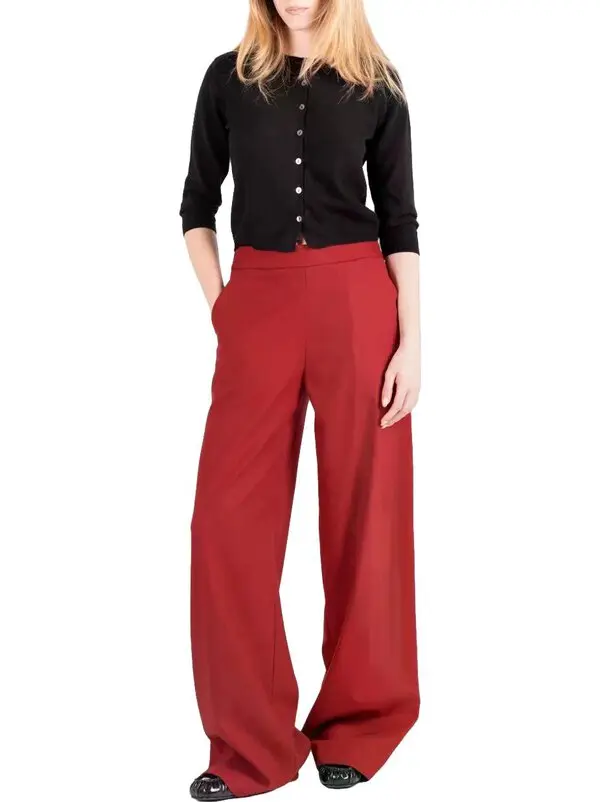 SOCIETE ANONYME Josephine Wide-leg Trousers - Red