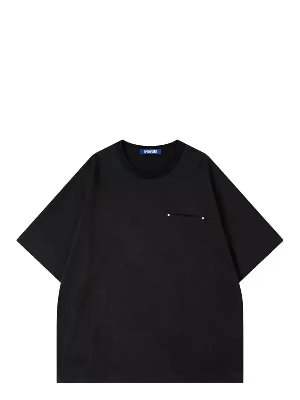 SPOONYARD Chest Pocket T-shirt - Black