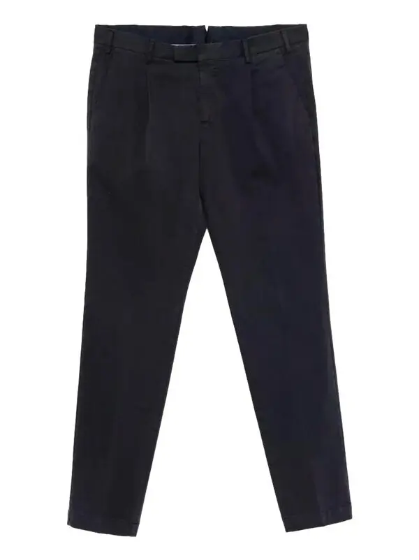 PT TORINO Master Belt-loop Pleated Trousers - Blue