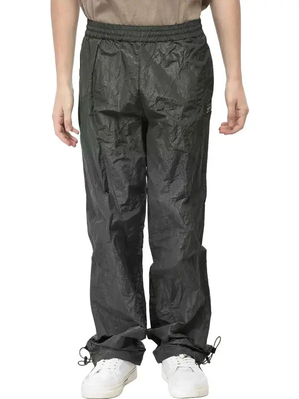 Off-White Ankle-drawstring Trousers - Black