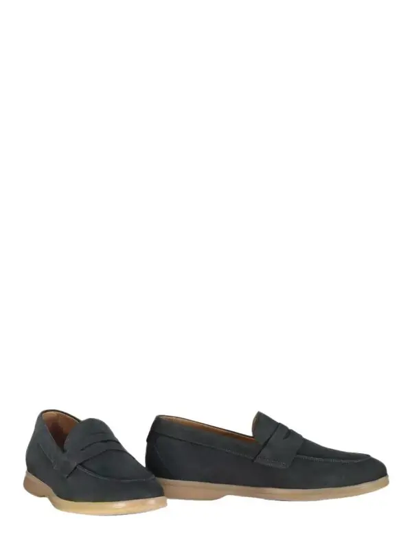 Bally Leather Loafers - Grey
