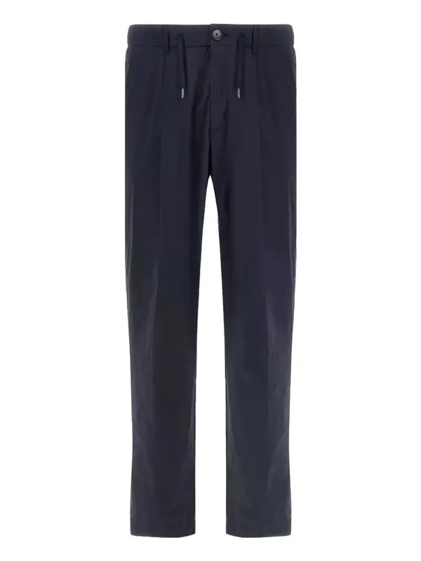 Herno Drawstring-waist Tapered Trousers - Blue