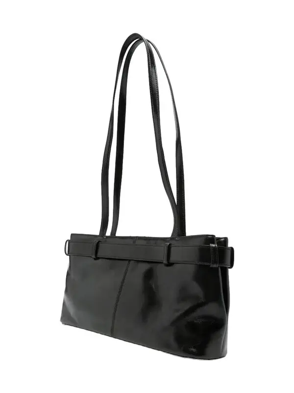 OSOI Brocle Buckle-detail Key-charm Shoulder Bag - Black