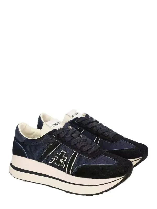 Premiata Bethcoin 8506 Platform Sneakers - Blue