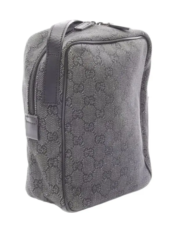 Gucci Gg Pattern Shoulder Bag - Grey