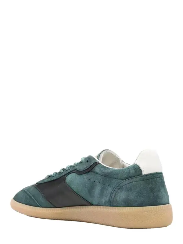 Dsquared2 Logo-appliqué Suede Sneakers - Green