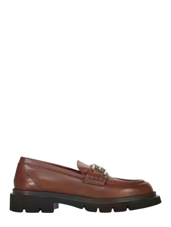 Bally Leather Loafers - Brown