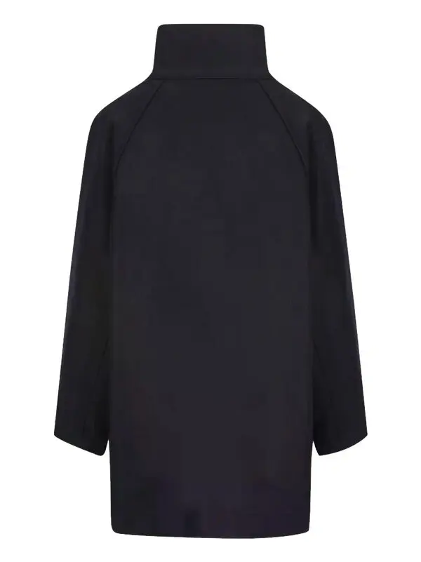 CINI Toggle-fastening High-neck Coat - Blue