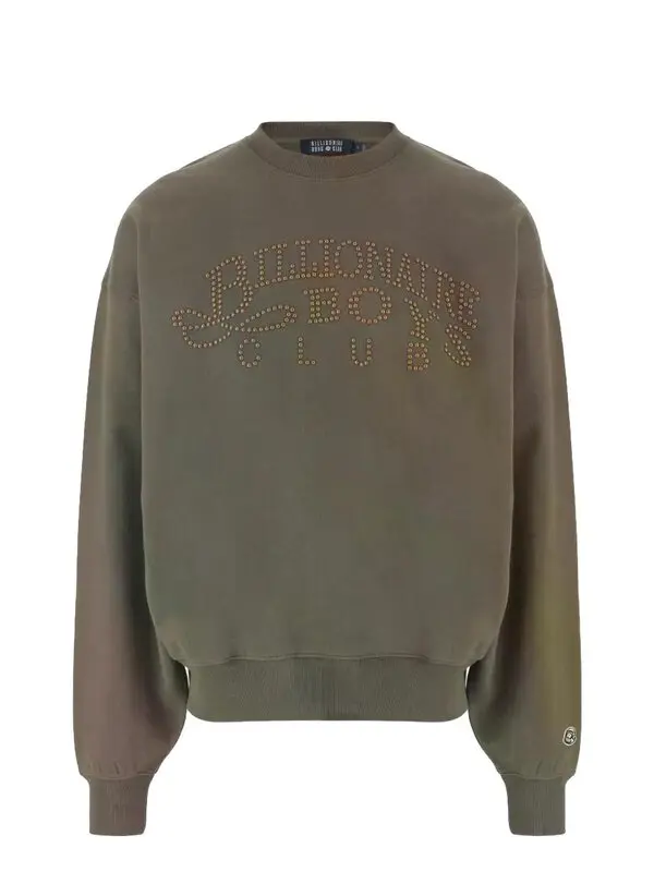 BILLIONAIRE Logo Appliqué Sweatshirt - Brown