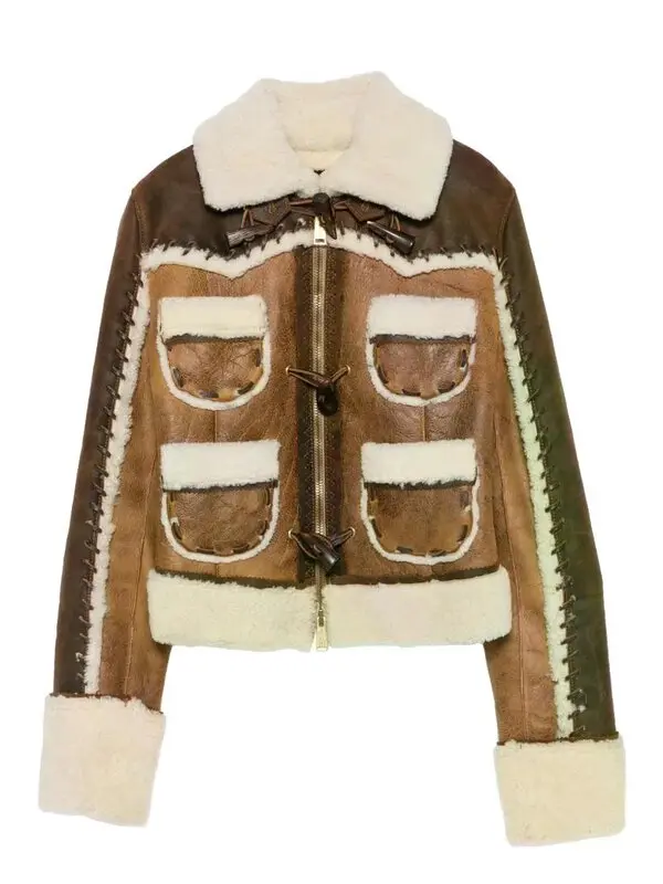 Dsquared2 2000s Toggle-fastening Jacket - Brown