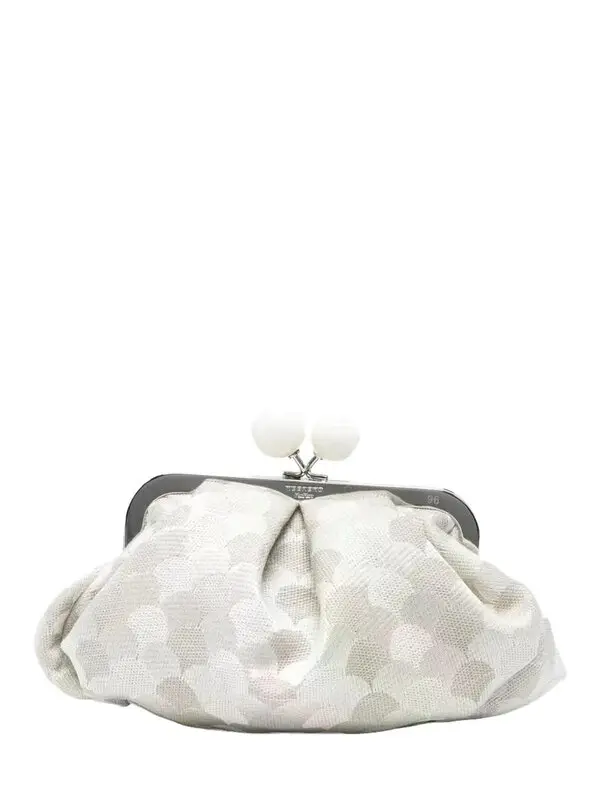 Max Mara Pasticcino Jacquard-knit Shoulder Bag - Grey