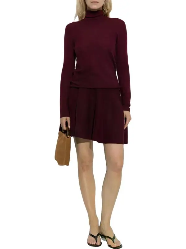 LISA YANG Lory Roll-neck Sweater - Red