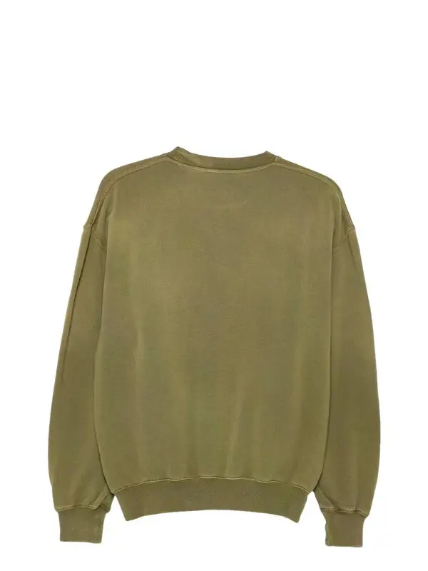 6397 Crew Neck Long Sleeve Sweatshirt - Green