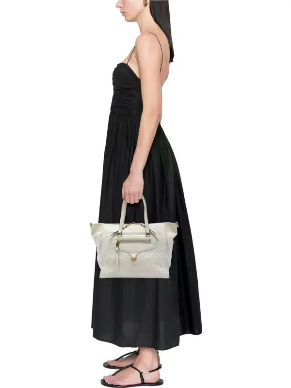 LOUIS VUITTON Monogram Empreinte Lumineuse Pm Satchel - Neutrals