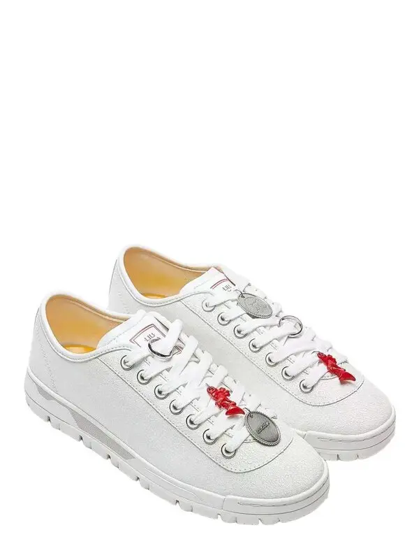 LILI CURIA June Leather Sneakers - Neutrals