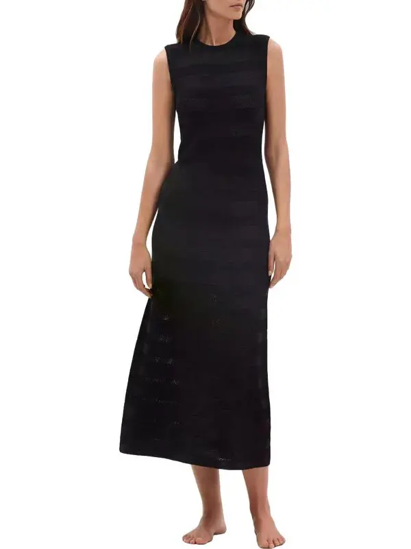 ERES Open-back Maxi Dress - Black