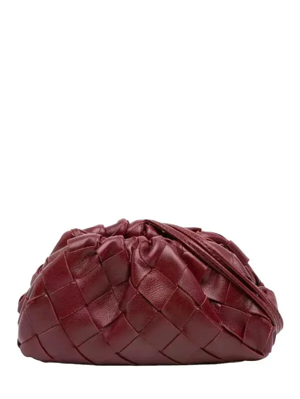 Bottega Veneta The Pouch Extra Mini Crossbody Bag - Red