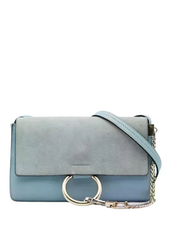 Chloé Faye Crossbody Bag - Blue