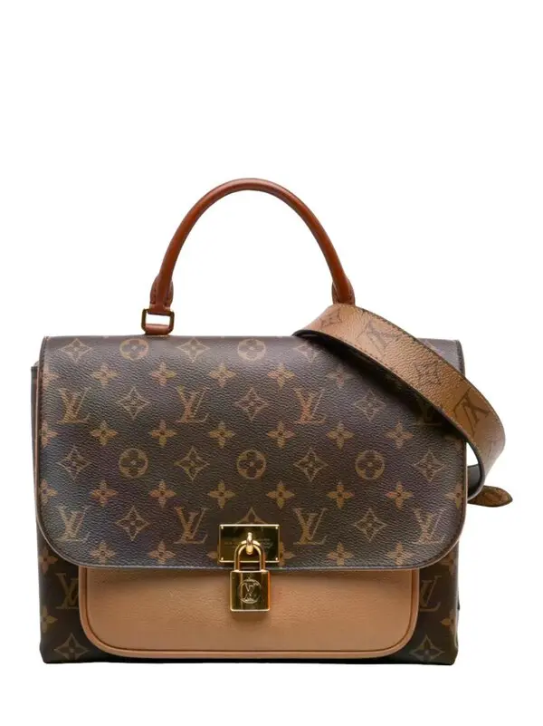 LOUIS VUITTON 2018 Marignan Satchel - Brown