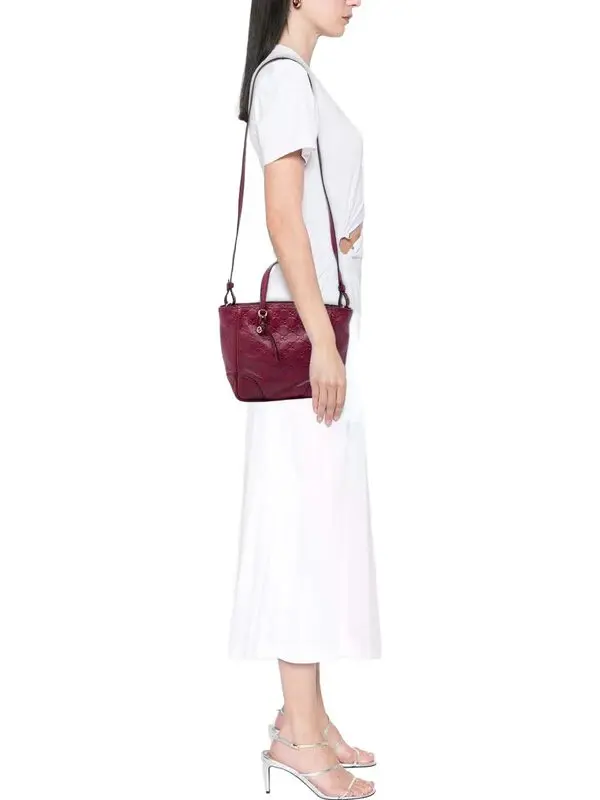 Gucci Small Bree Satchel - Red