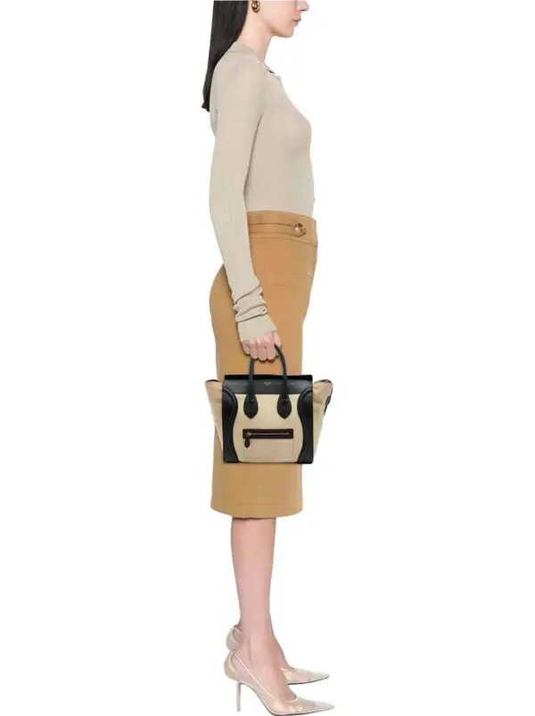 Celine Mini Luggage Tote Bag - Black