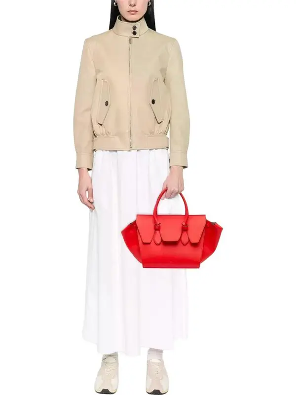 Celine Small Smooth Calfskin Tie Knot Handbag - Red