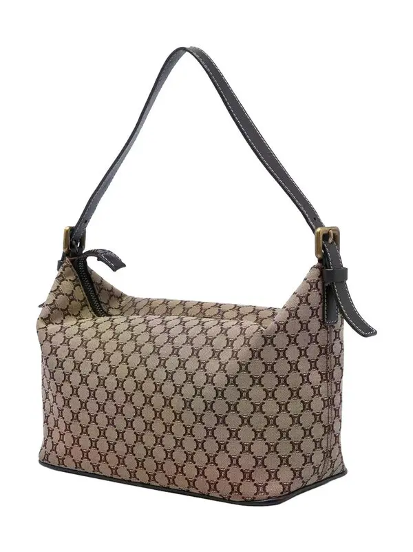 Celine Macadam Canvas Triomphe Handbag - Neutrals