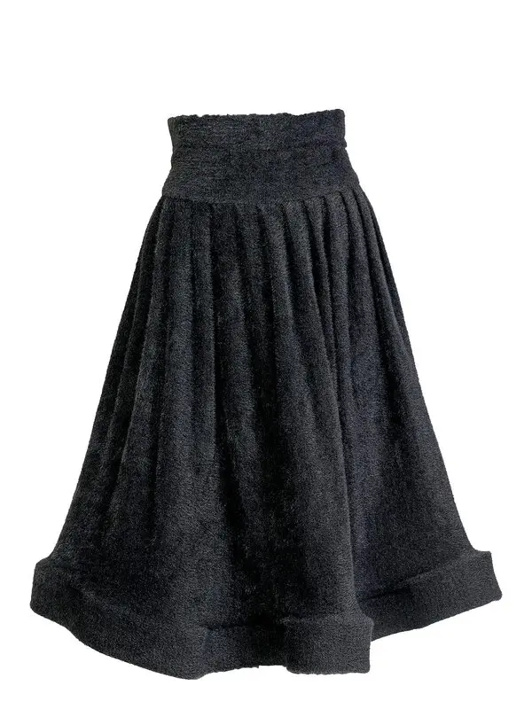 MAISON BOGOMIL Pleated Circle Skirt - Black