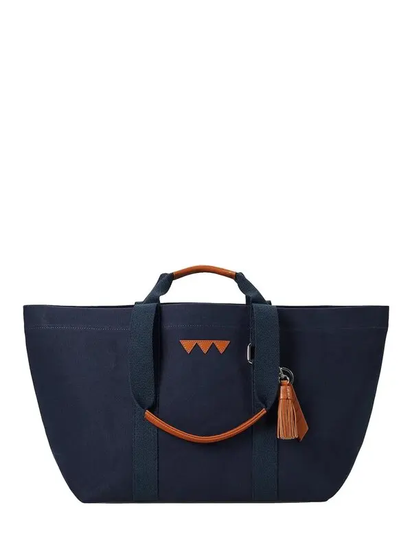 GET THE GALLOP Hay Bag Medium Canvas - Blue
