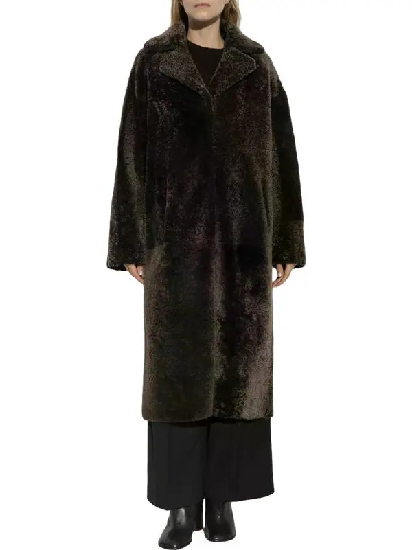 ARMA Ines Reversible Shearling Coat - Brown