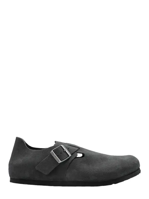 BIRKENSTOCK Buckle-strap Loafers - Grey