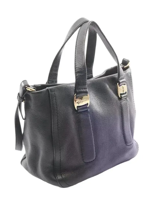 FERRAGAMO Gancini Tote Bag - Black