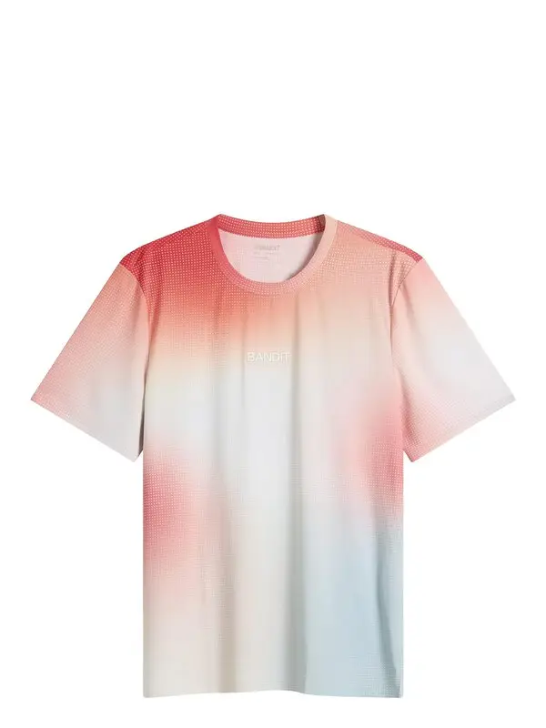 BANDIT Specter Performance T-shirt - Micro Geo Gradient/flame