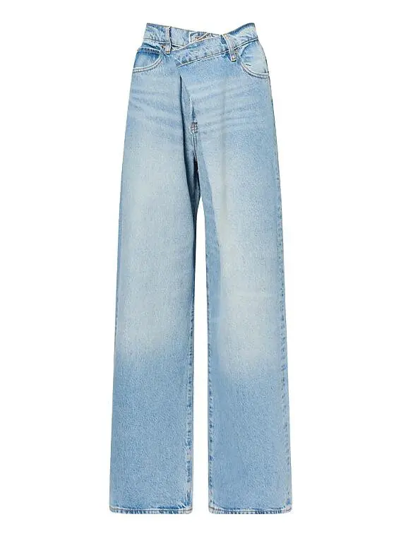 FRAME The Crossover Loose-fit Denim Jeans - Dodger