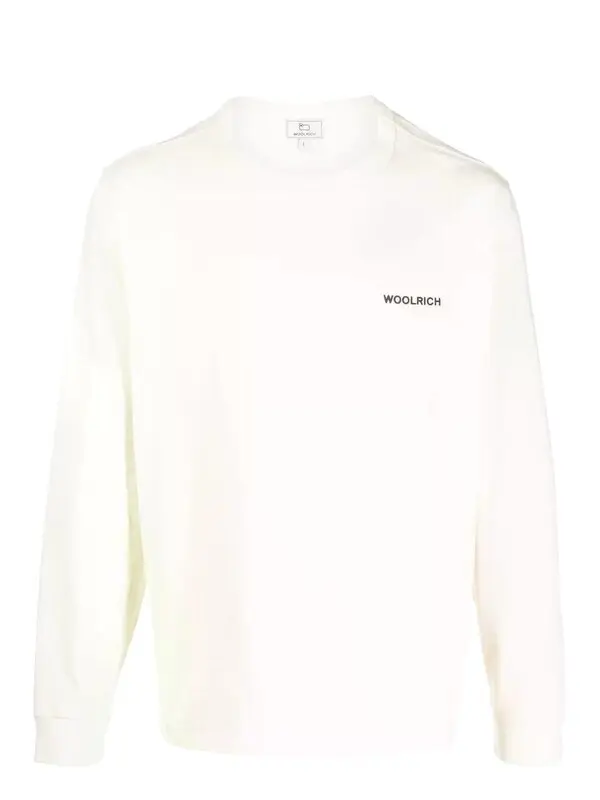 Woolrich Logo-print Cotton T-shirt - Neutrals