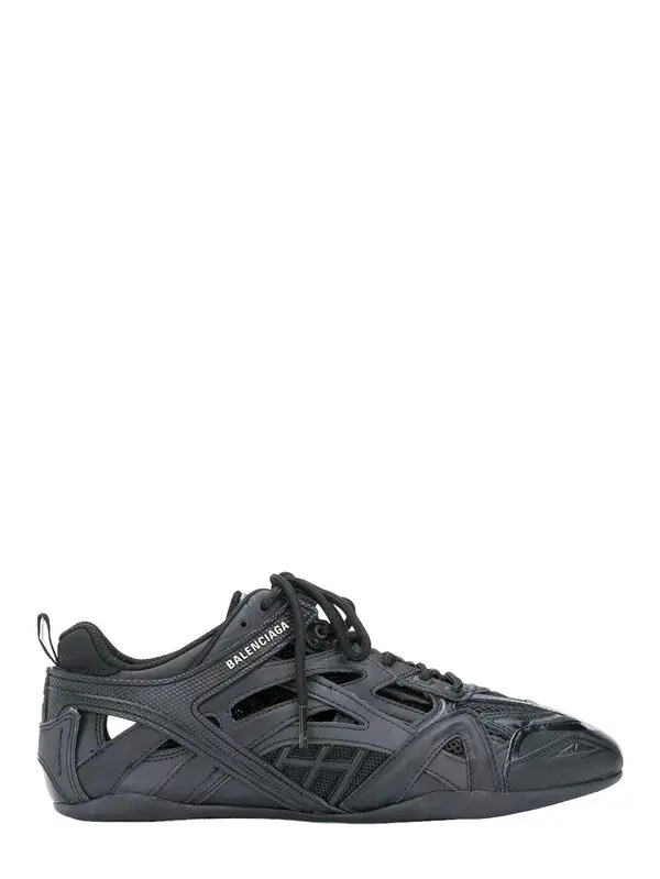 Balenciaga Drive Panelled Sneakers - Black