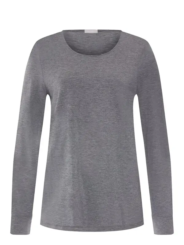 Hanro Long Sleeve T-shirt - Grey