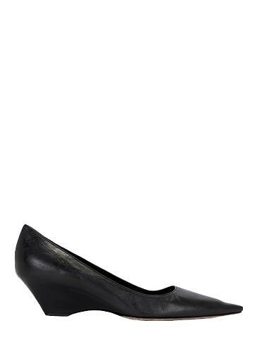 THE ROW Liisa Wedge - Black