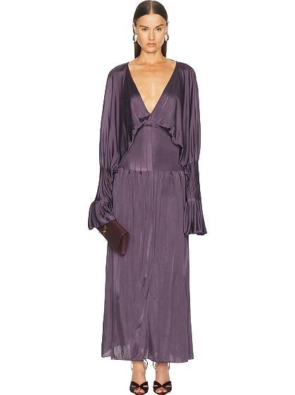 AYA MUSE Luma Dress - Grape