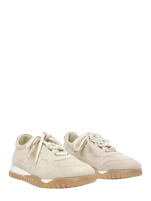 Peserico Panelled Suede Sneakers - Neutrals