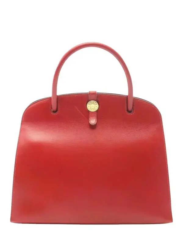 Hermès 1997 Mm Dalvy Tote Bag - Red