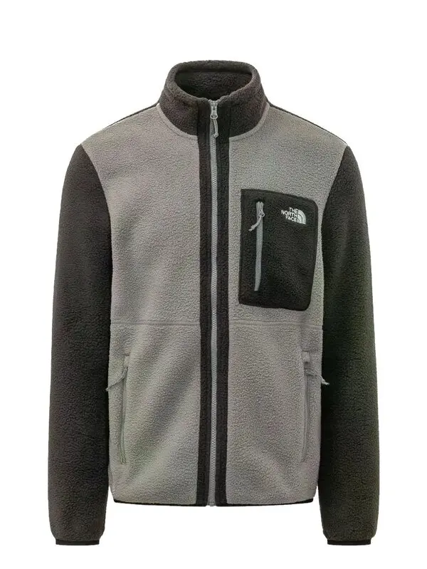 The North Face Yumiori Panelled Full Zip Fleece Sweatshirt - Grey