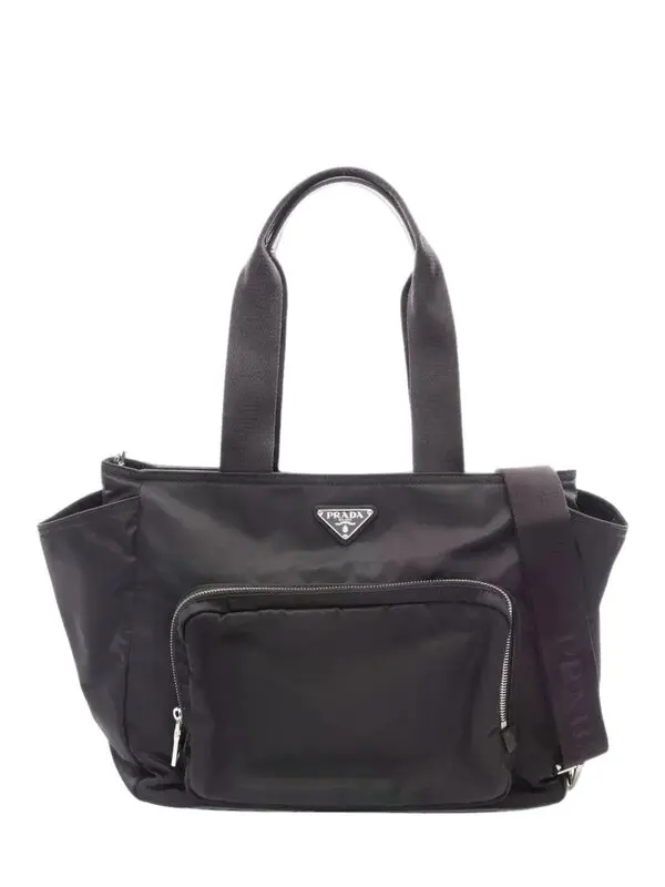 Prada Re-nylon Tote Bag - Black