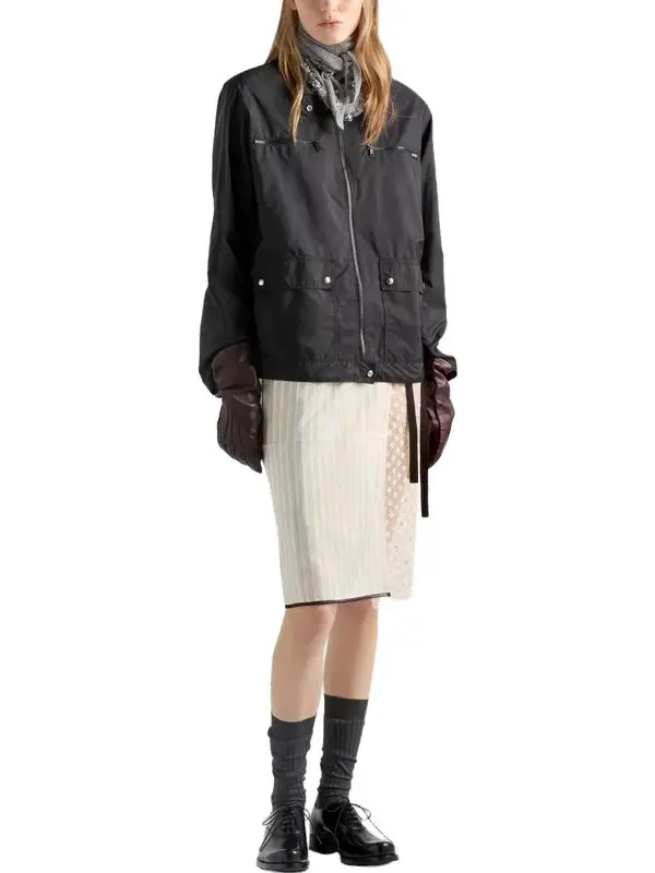 Prada Lightweight Re-nylon Blouson Jacket - Black