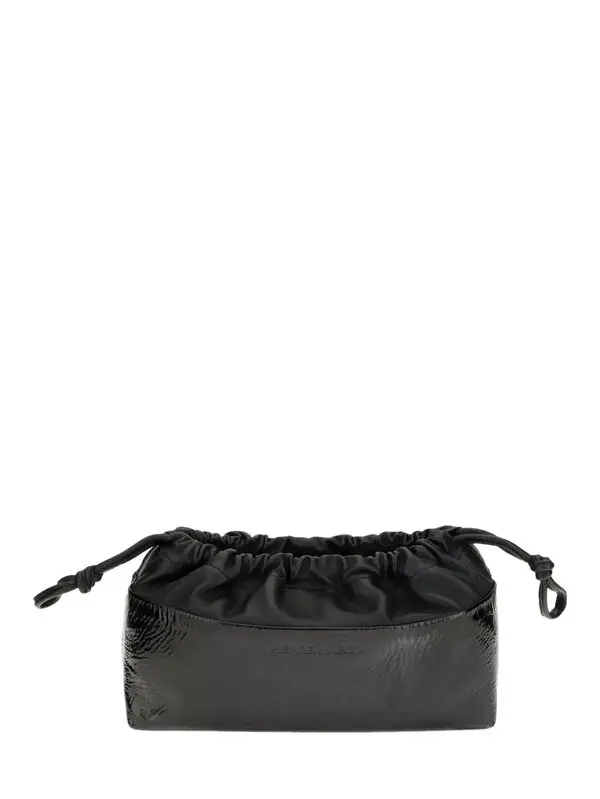 Pierre Hardy Twin Drawstring Clutch Bag - Black