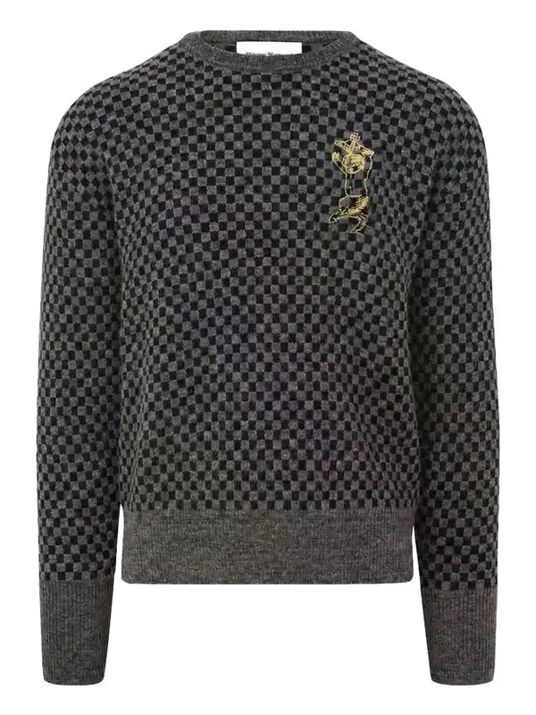 VIVIENNE WESTWOOD Checkmate Jumper - Grey